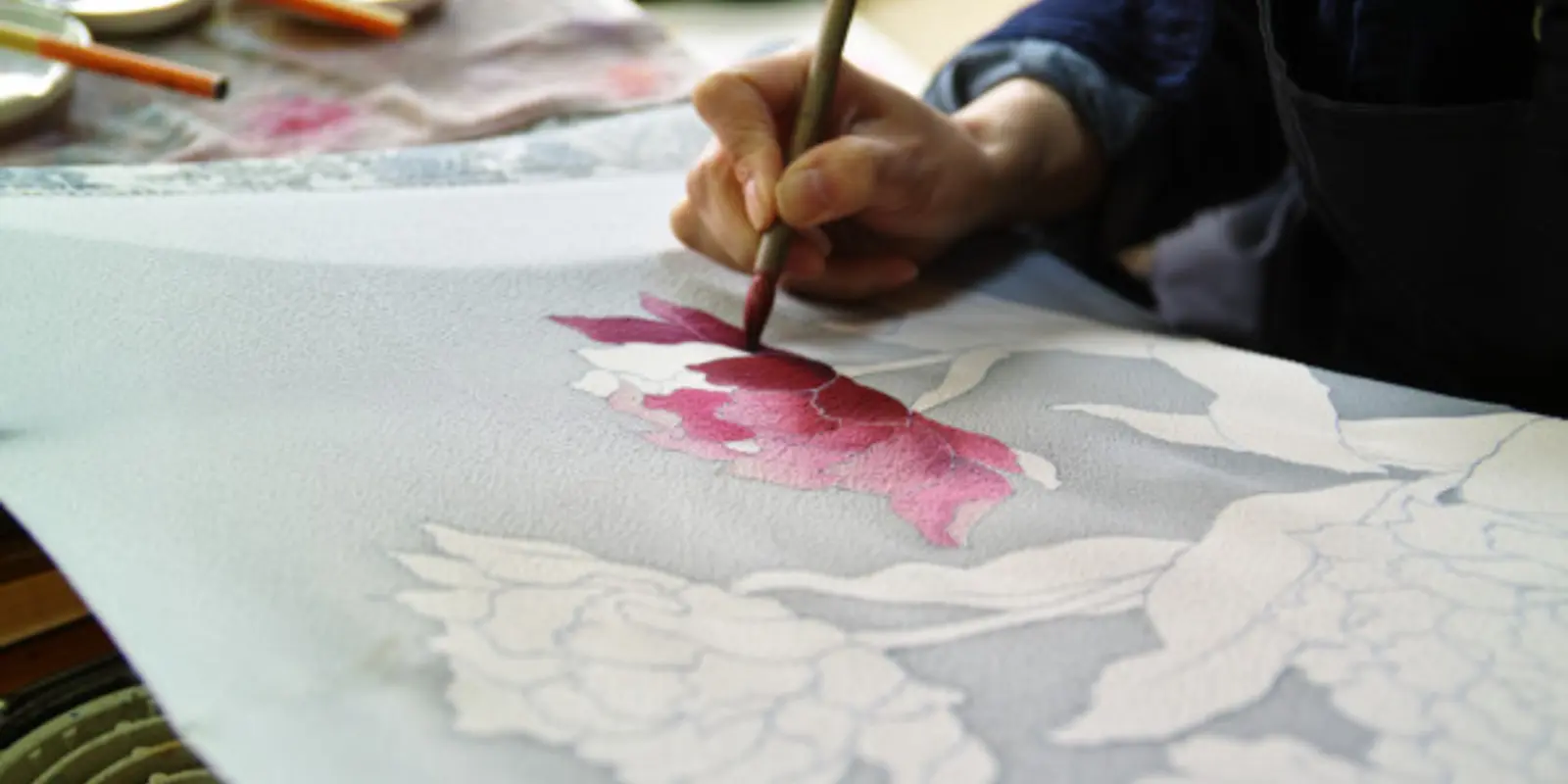 Activity in Japan : Kyô Yuzen dyeing | Japan Experience