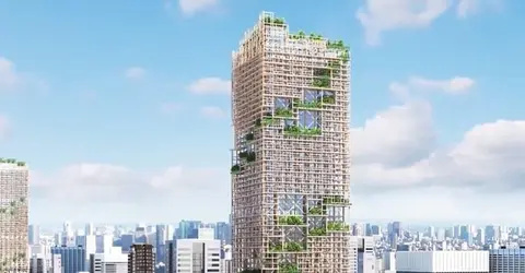 Tokyo veut construire la plus grande structure en bois du monde | Japan ...