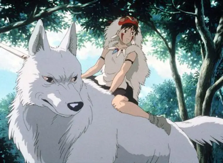 princess mononoke setting