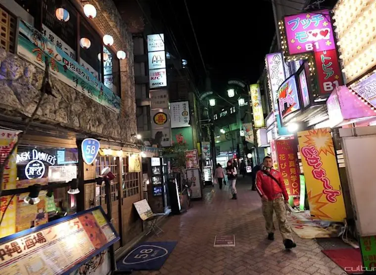 Restaurants and bars under the train tracks | Japan Experience